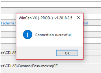WinCan VX System Login – WinCan
