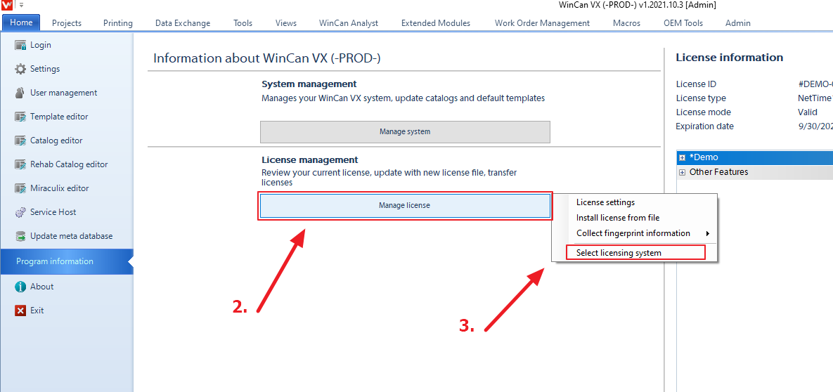 WinCan License Activation – WinCan